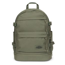 Freizeitrucksack Eastpak "EVERYDAY PAK'R Monotone Navy", Gr. B/H/T: 30,5cm x 48cm x 22,5cm, khaki, Textil, unifarben, Rucks&auml;cke Freizeitrucksack, Unisex Travelrucksack, Reiserucksack mit zus&auml;tzlichem RV-Bodenfach