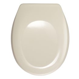 Wenko WC-Sitz 'Bergamo' beige Duroplast