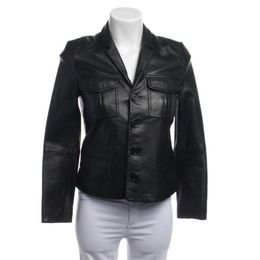 Zadig & Voltaire Zadig & Voltaire Lederjacke / Ledermantel Damen Gr&ouml;&szlig;e S schwarz