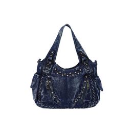 Nelice Schultertasche Damen Gr&ouml;&szlig;e One Size blue denim