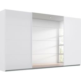 Schwebet&uuml;renschrank Rauch "Kleiderschrank Schrank Garderobe TOPSELLER OTELI inkl. Inneneinteilung", wei&szlig;, B:315cm H:210cm T:62cm, Holzwerkstoff, Schr&auml;nke, Schwebet&uuml;renschrank, mit 3 Innenschubladen sowie zus&auml;tzlichen Einlegeb&ouml;den MADE IN GERMANY