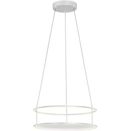 Paul Neuhaus LED Pendelleuchte "CONTURA", wei&szlig;, 2, &Oslash; 50cm H: 60cm, 1 Stk., Leuchten, Touchdimmer, separat schaltbar, Memoryfunktion, Deko-Ablagefl&auml;che, LED Pendelleuchte