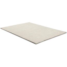 Wollteppich OTTO HOME "Zeyn", beige (natur beige), B:60cm H:32mm L:120cm, Schurwolle, Teppiche, Berber-Teppich aus Marokko, reine Schurwolle, einfarbig, handgekn&uuml;pft