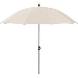 Sonnenschirm Schneider Schirme "Locarno", beige (natur), Bespannung: 100% Polyester, Standschirme