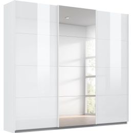 Schwebet&uuml;renschrank Rauch "Kleiderschrank Schrank Garderobe TOPSELLER OTELI inkl. Inneneinteilung", wei&szlig; (wei&szlig;, hochglanz wei&szlig;), B:203cm H:210cm T:62cm, Holzwerkstoff, Schr&auml;nke, Schwebet&uuml;renschrank, mit 3 Innenschubladen sowie zus&auml;tzlichen Einlegeb&ouml;den MADE IN GERMANY
