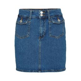 Vero Moda Petite Rock 'VMTESSA' Damen Gr&ouml;&szlig;e 36 blue denim
