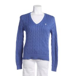 Polo Ralph Lauren Pullover / Strickjacke Damen Gr&ouml;&szlig;e M Second Hand blau