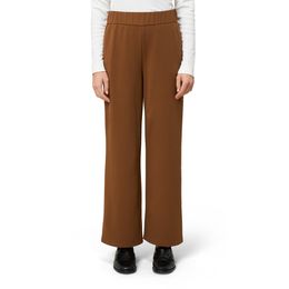 Stoffhose Zero "Damen mit elastischem Bund 28 Inch", Damen, Gr. 36, Normalgr&ouml;&szlig;en, bright tobacco, Twill, Obermaterial: 96% Polyester, 4% Elasthan, unifarben, figurbetont lang, Hosen Stoffhose, Plain/ohne Details