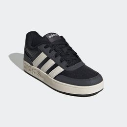 Sneaker adidas Sportswear "BREAKBASE KIDS", M&auml;dchen, Gr. 35,5, schwarz-wei&szlig; (core schwarz, sanftes wei&szlig;, carbon), Synthetik, Textil, Schuhe Sneaker, f&uuml;r Kinder