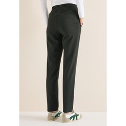 Stoffhose Cecil "Style Tracey", Damen, Gr. M (40), L&auml;nge 28, raw khaki, Web, Obermaterial: 41% Polyamid, 29% Viskose, 22% Polyester, 8% Elasthan. Futter: 100% Viskose, unifarben, lang, Hosen Stoffhose, in Two-Tone-Optik