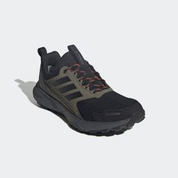 Trailrunningschuh adidas terrex "TRACEFINDER 2 CLIMAPROOF", Herren, Gr. 41, orange (olive strata, core schwarz, semi impact orange), Synthetik, Textil, Schuhe, w&auml;rmend, Topseller