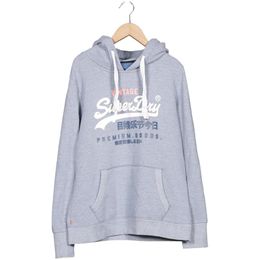 Superdry Kapuzenpullover Damen Gr&ouml;&szlig;e L Second Hand hellblau