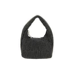 KRZY Handtasche Damen Gr&ouml;&szlig;e One Size dunkelgrau / schwarz / silber