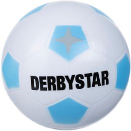 Derbystar Ball Herren Gr&ouml;&szlig;e 1 hellblau / schwarz / wei&szlig;