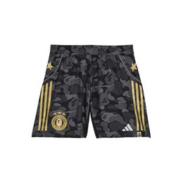 adidas Performance Sportshorts 'Adidas x Bape' Herren Gr&ouml;&szlig;e XL dunkelgelb / dunkelgrau / schwarz