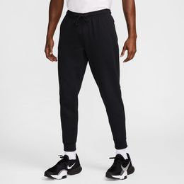 Sporthose Nike "M NK DF UV PRIMARY JOGGER PANT", Herren, Gr. S, N-Gr, schwarz, schwarz, Obermaterial: 78% Polyester, 22% Baumwolle, Hosen Sporthose, sportliche Schnittform, f&uuml;r Training, feuchtigkeitsableitend