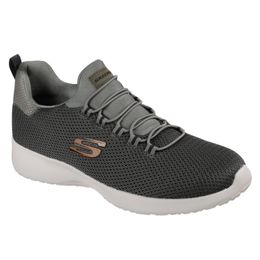 Slip-On Sneaker Skechers "DYNAMIGHT", Herren, Gr. 39, oliv, Textil, Schuhe, Slipper, Sneaker mit Memory Foam