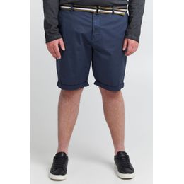 Chinoshorts Blend "BHBBruno", Herren, Gr. 4XL, US-Gr&ouml;&szlig;en, marineblaus, Web, 97% Baumwolle, 3% Elasthan, unifarben, regular fit normal, Hosen Chinoshorts, Stilvolle Chino Short in gro&szlig;en Gr&ouml;&szlig;en