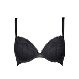 B&uuml;gel-BH After Eden, Damen, Gr. 70, Cup E, schwarz (dunkelgrau), Obermaterial: 87% Polyamid, 13% Elasthan, BHs B&uuml;gel-BH, mit Spitzendetails, verstellbare Tr&auml;ger