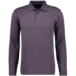 Poloshirt Ragman, Herren, Gr. M, braun (mokka, 835), Baumwollmischung, regular fit, ohne Ausschnitt, Shirts
