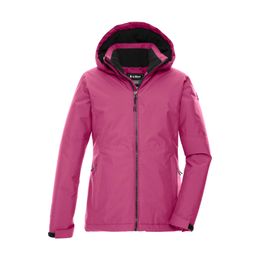 Killtec Jungen Funktionsjacke "KOW 217 GRLS JCKT"himbeere, Gr. 116, Obermaterial: 100% Polyester;Futter: 100% Polyester;F&uuml;llung: 100% Polyester,