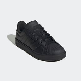 Sneaker adidas Sportswear "STREETTALK", Damen, Gr. 40, core schwarz, carbon, core schwarz, Synthetik, Schuhe Sneaker, inspiriert vom Design des adidas superstar
