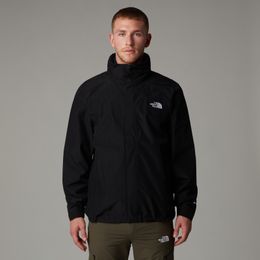 Regenjacke The North Face "SANGRO", Herren, Gr. XL, schwarz (schwarz1), Obermaterial: 100% Polyester, mit verstellbarem Klettverschluss, Jacken Regenjacke, mit im Kragen verstaubarer Kapuze, wasserdicht, winddicht