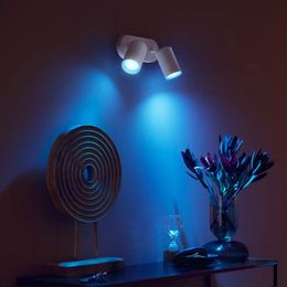 PHILIPS Hue White & Color Ambiance Fugato Strahler, GU10, 2-flammig, 8720169319455,