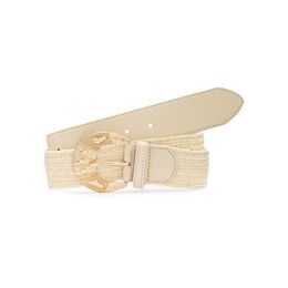 Lascana Tailleng&uuml;rtel 'Stretchg&uuml;rtel, Bauchg&uuml;rtel, Schmuckg&uuml;rtel, G&uuml;rtel f&uuml;r Kleid & Overall' beige Gr. 95 f&uuml;r Damen. Mit Schmuckelemente