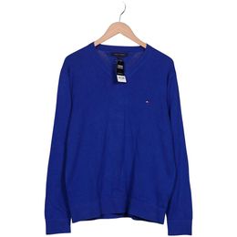 Tommy Hilfiger Pullover Herren Gr&ouml;&szlig;e XL Second Hand blau
