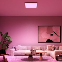 PHILIPS Hue White & Color Ambiance Surimu Deckenleuchte, LED quadratisch, 8719514355071,