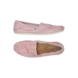 Toms Shoes TOMS Halbschuh Damen Gr&ouml;&szlig;e 39.5 Second Hand pink