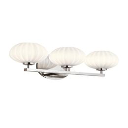Elstead Lighting Pim Wandleuchte, G9 3-flammig, QN-PIM3-PC,