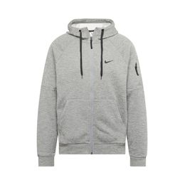 Nike Sportsweatjacke Herren Gr&ouml;&szlig;e XXL graumeliert / schwarz