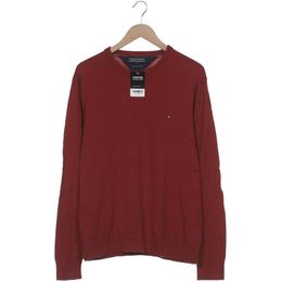 Tommy Hilfiger Pullover Herren Gr&ouml;&szlig;e XL Second Hand rot