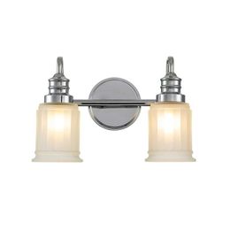Elstead Lighting Swell Wandleuchte, G9 2-flammig, QZ-SWELL2-PC-BATH,