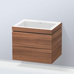 Duravit L-Cube Schrank mit Vero Air Waschtisch, 2 Ausz&uuml;ge, LC6926N79790E00,