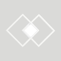 GEA LUCE AFRODITE Wandleuchte 2 Quadrate, LED, AFRODITE P/P B,