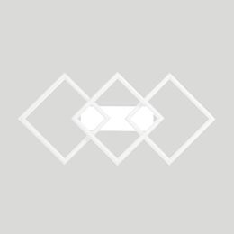 GEA LUCE AFRODITE Wandleuchte 3 Quadrate, LED, AFRODITE P/M B,