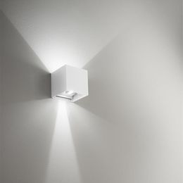 GEA LUCE GES Wandleuchte 2-flammig quadratisch, LED, GES860C,