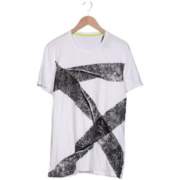 Calvin Klein T-Shirt Herren Gr&ouml;&szlig;e XL Second Hand wei&szlig;