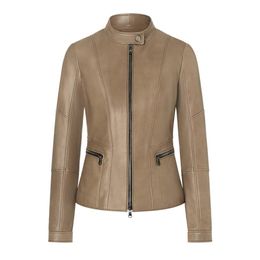 Werner Christ Lederjacke 'Elif' Damen Gr&ouml;&szlig;e S beige