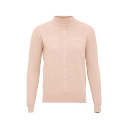carato Pullover Damen Gr&ouml;&szlig;e XS/S gold / rosa / transparent