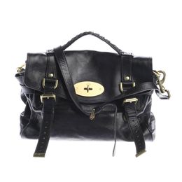 Mulberry Schultertasche / Umh&auml;ngetasche Damen Gr&ouml;&szlig;e One Size Second Hand schwarz