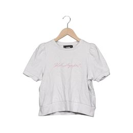 K by KARL LAGERFELD Karl Lagerfeld T-Shirt Damen Gr&ouml;&szlig;e XS Second Hand grau