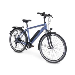 Hawk Bikes E-Bike Herren &raquo;e-Trekking Gent Bafang&laquo; - blau