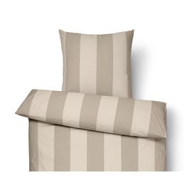 Tchibo - Edelflanell-Bettw&auml;sche - beige