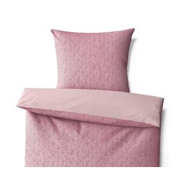 Tchibo - Winterjersey-Bettw&auml;sche - ros&eacute;