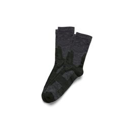 Tchibo - 2 Paar Trekking-Socken mit RWS-zertifizierter Wolle - Herren - Gr. 39-42 - anthrazit