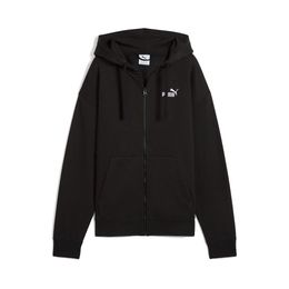 Puma Sportsweatjacke 'Ess No. 1' Damen Gr&ouml;&szlig;e XXL schwarz / wei&szlig;